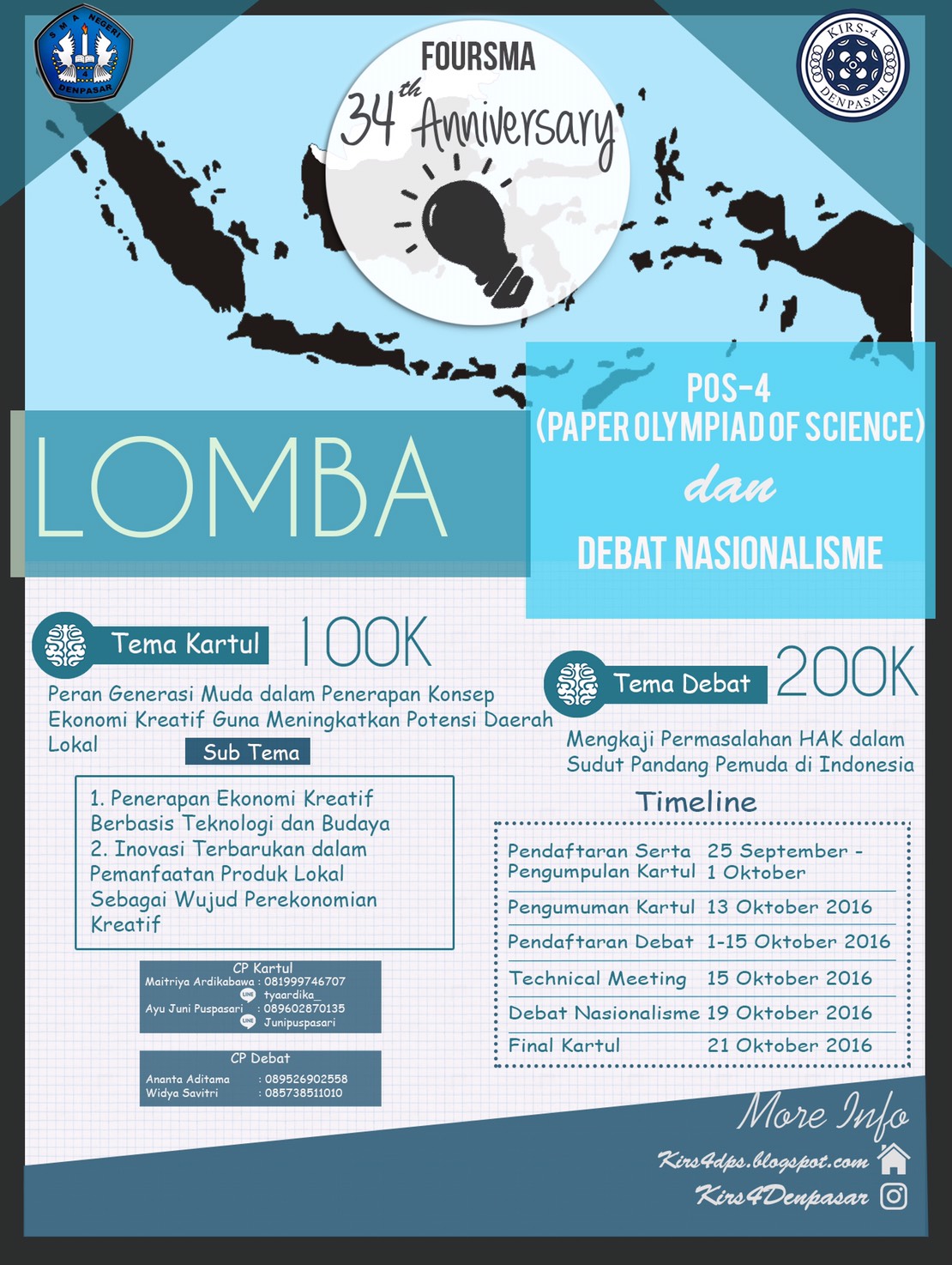 HUT KE-34 FOURSMA - SMA NEGERI 4 DENPASAR